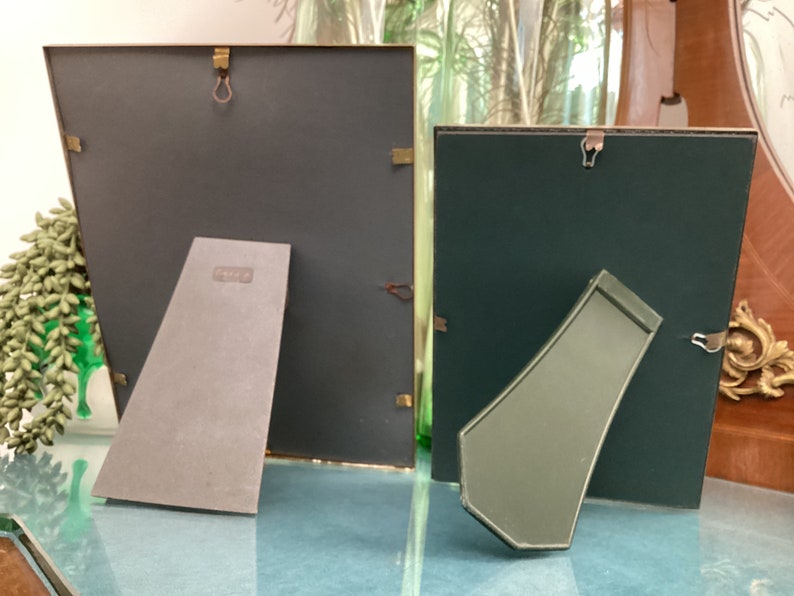 Photo Frame From the Sixties With (convex) Glass - Both Frames Have ...