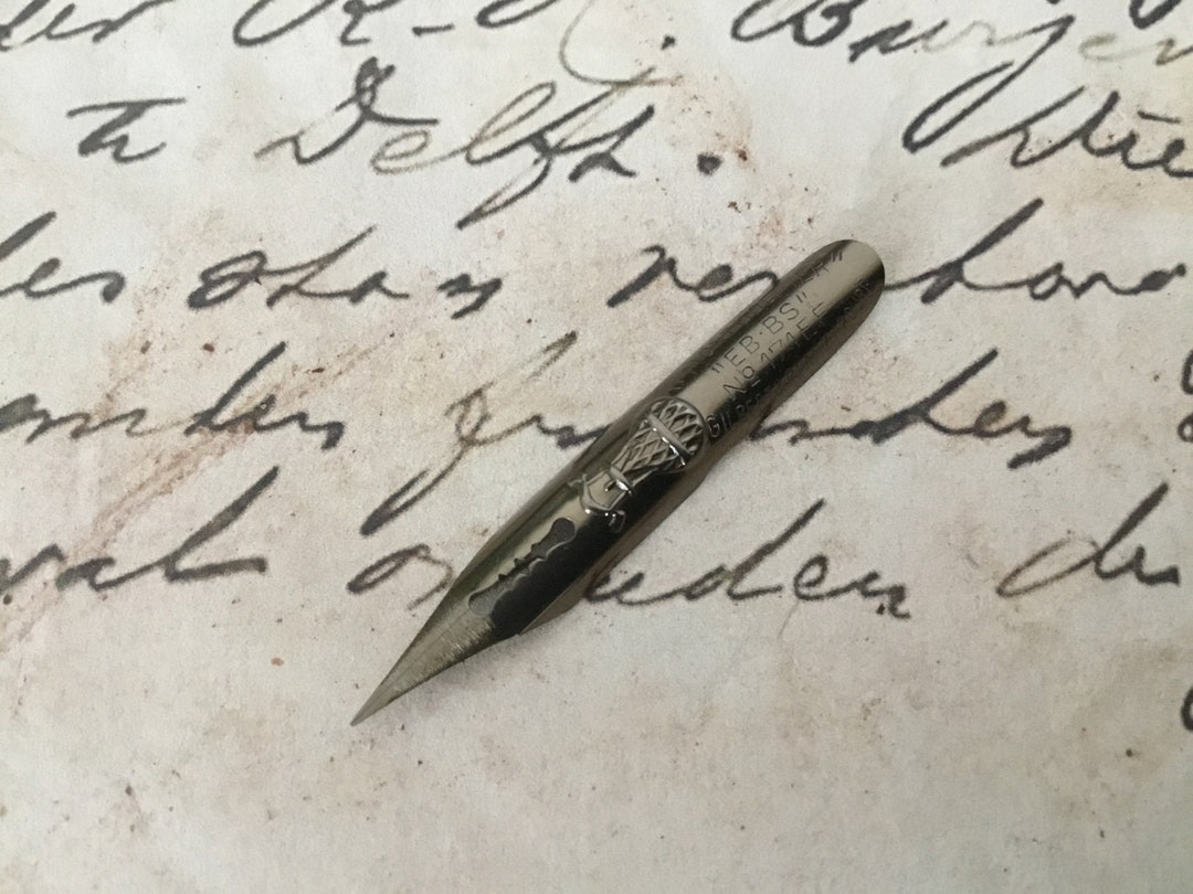 Original Nib Dip in Pen Unused Approx. Late 1940s Makes Your Dip Pen ...