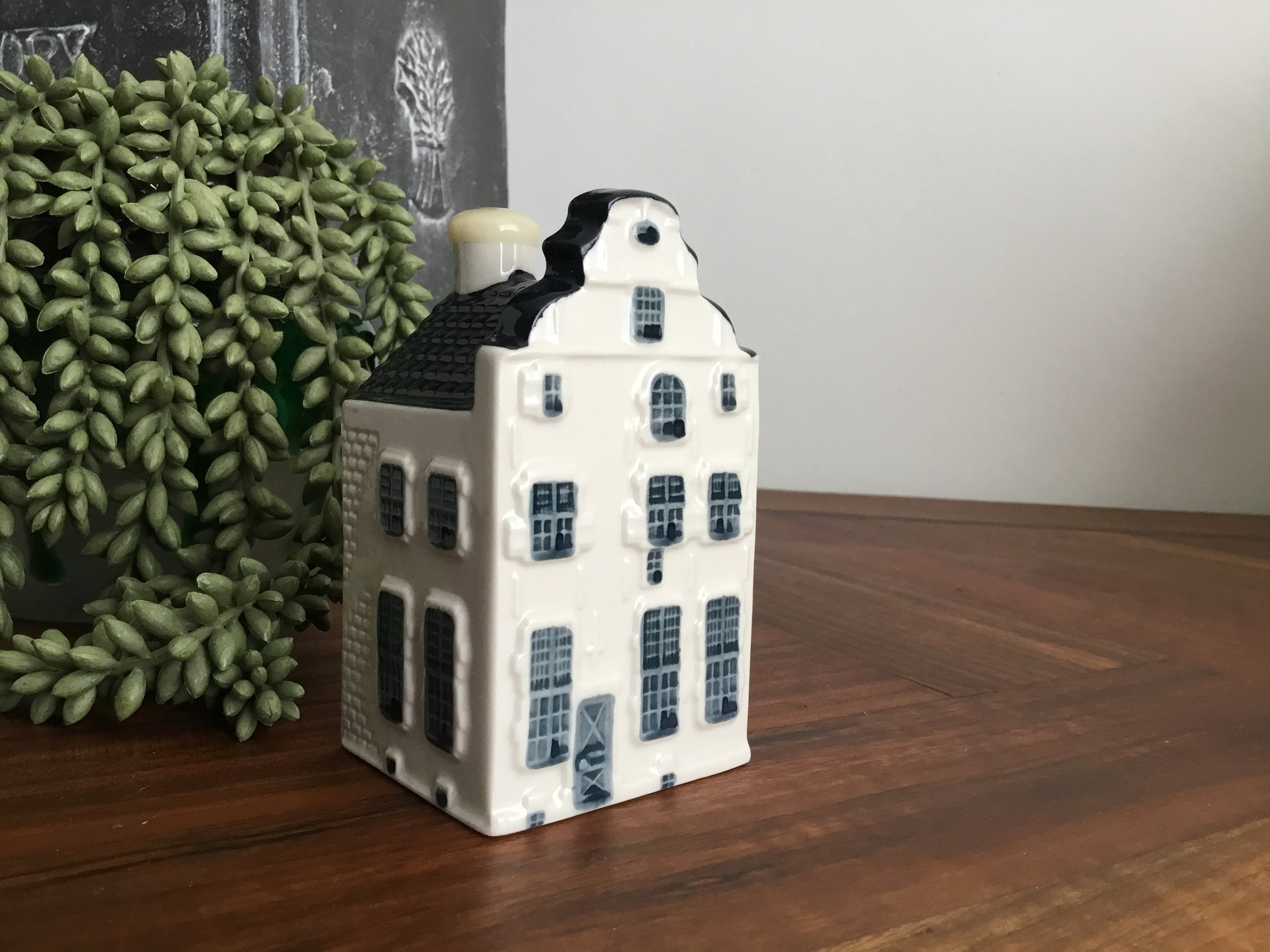 Miniatuur KLM Huisje Delfts Blauw Handgeschilderd Hollands - Etsy