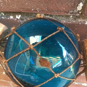 Floating Ball Fishing Net Float Old Glass Fishing Balls Made of Glass ...
