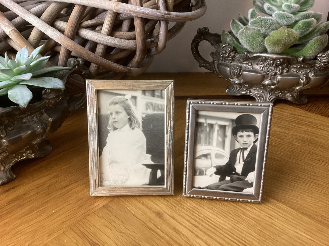 Small Passport Photo Photo Frames Made Around 1960 Silver-colored ...