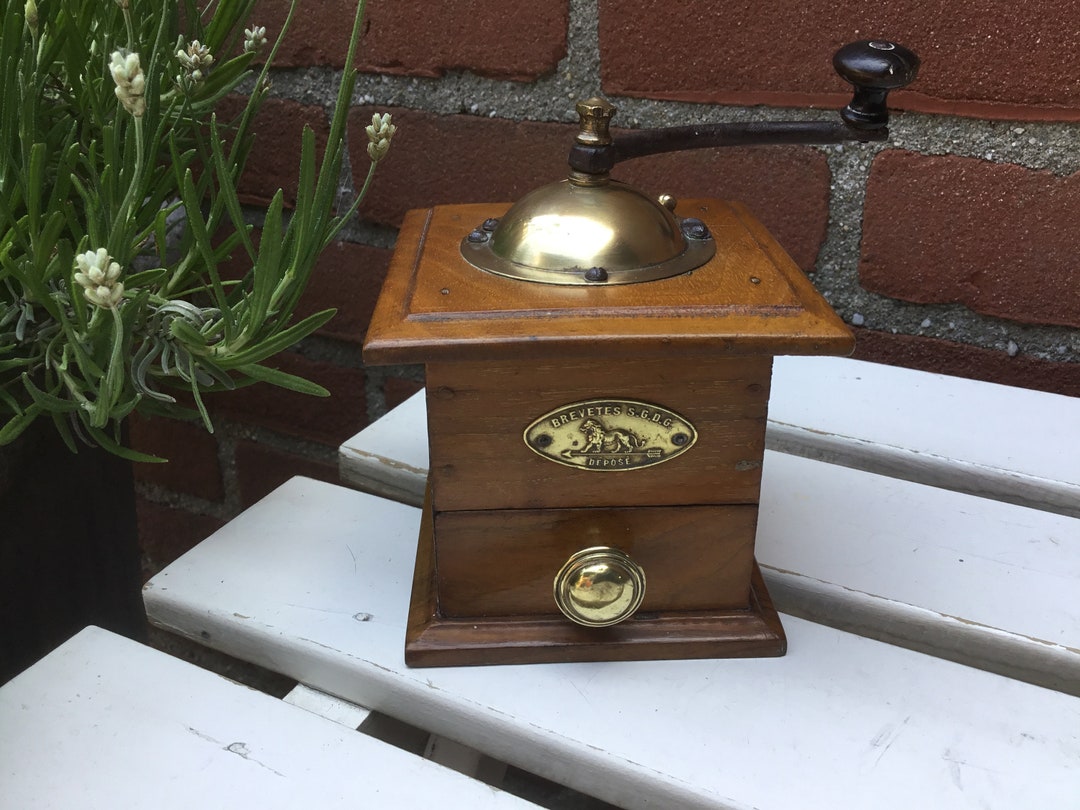 Beautiful Mini Coffee Grinder Toys for Children Beautiful Antique ...