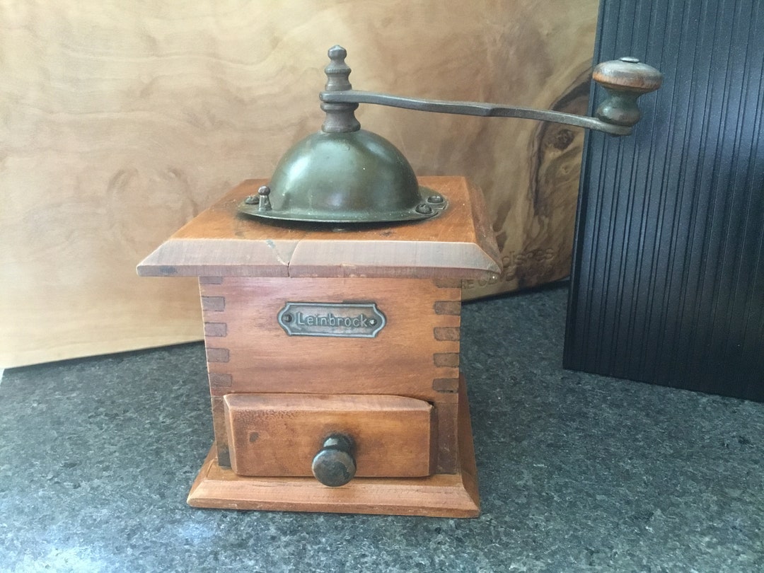 Toy Children's Coffee Grinder - Antique Wooden Mini Version of a Lap ...