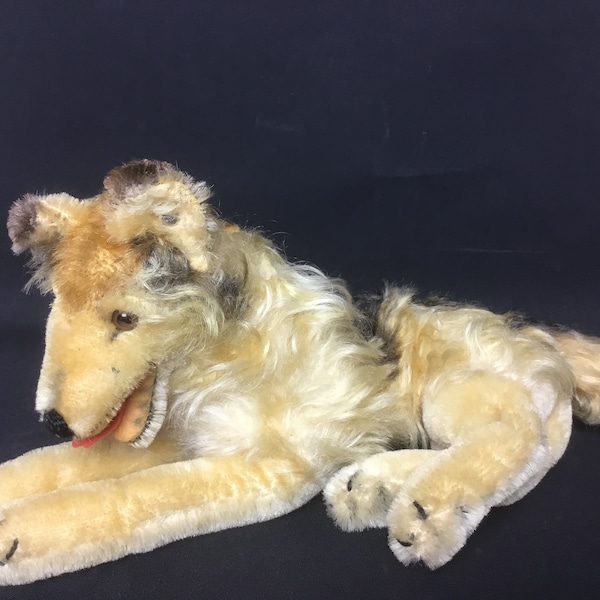 Antique Steiff Dog - Etsy