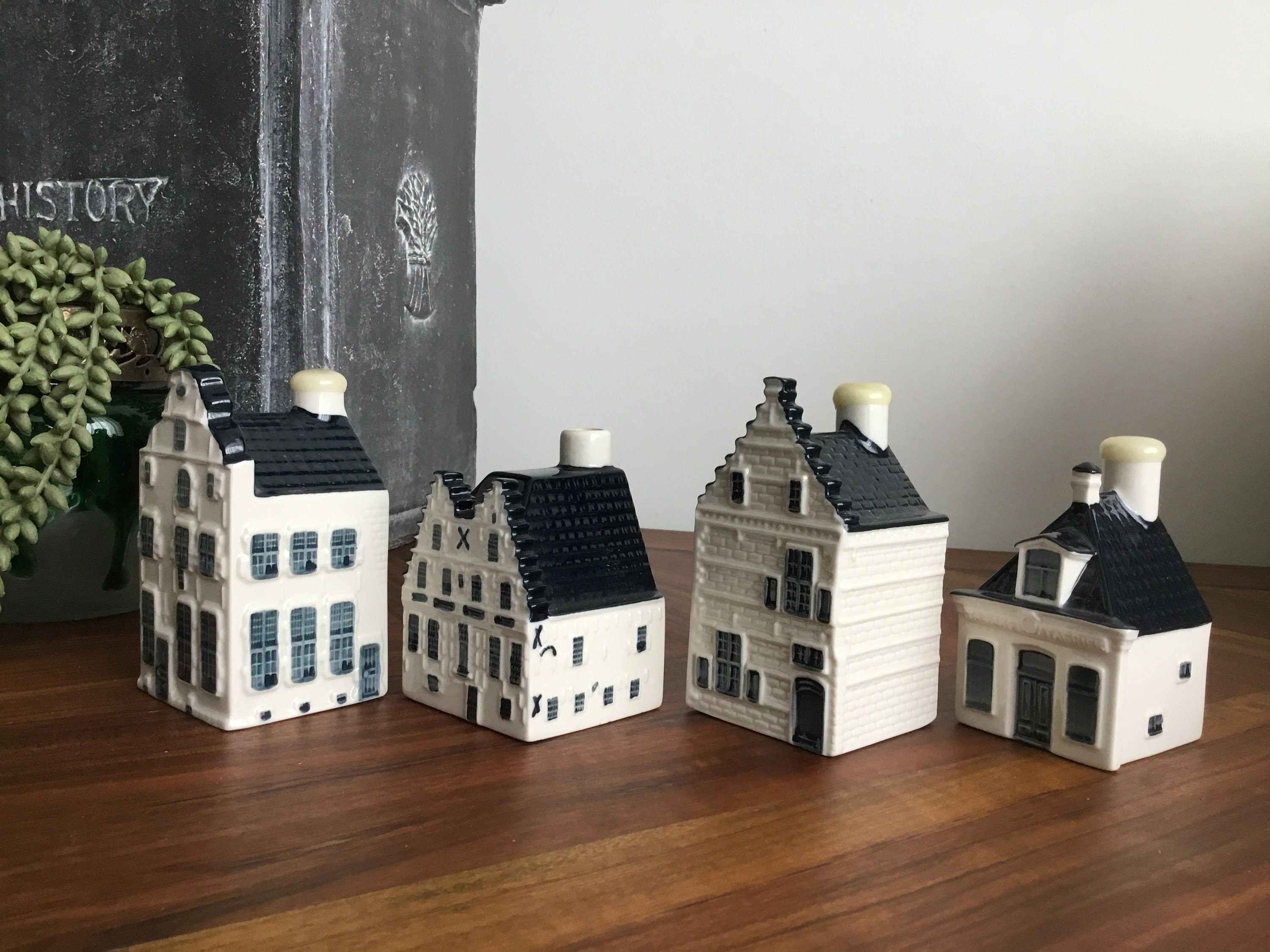 Miniatuur KLM Huisje Delfts Blauw Handgeschilderd Hollands - Etsy