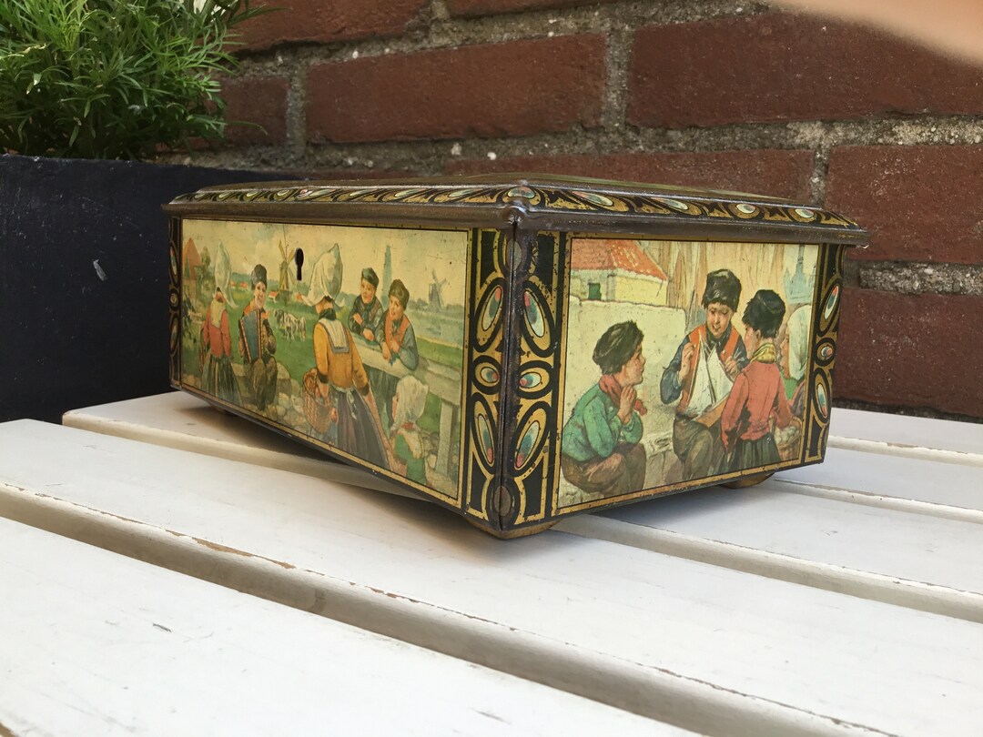 Old Dutch Tin, Made Ca. 1920 by Widow Bekkers & Son Dordrecht - Cozy ...