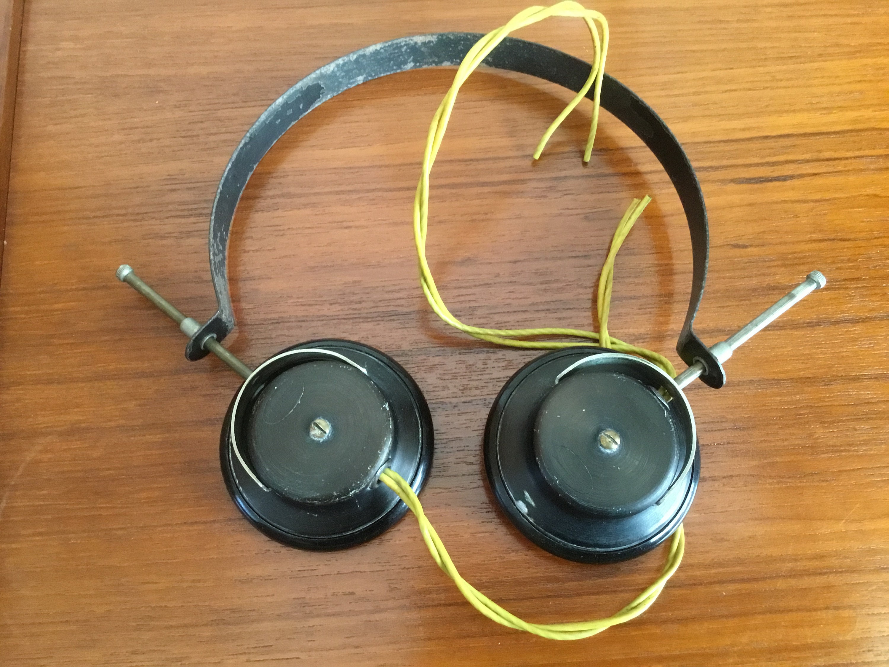 Old Bakelite Headphones of the German Brand Pfäffle R - Etsy Sweden