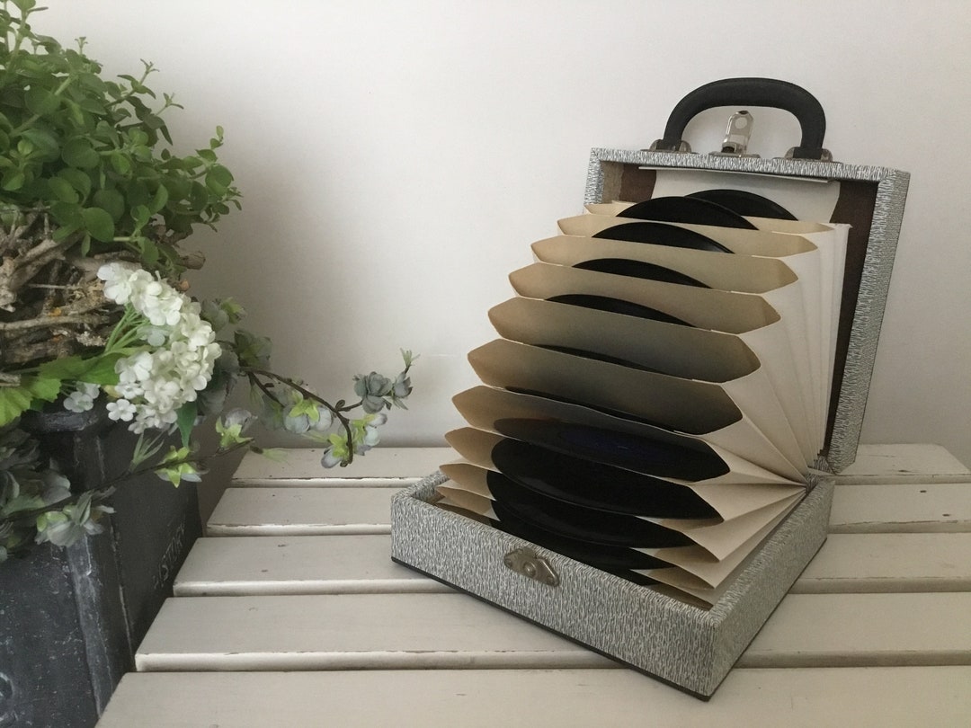 Record Case for Singles Storage of Vinyl Singles 20 Pieces Made Around ...
