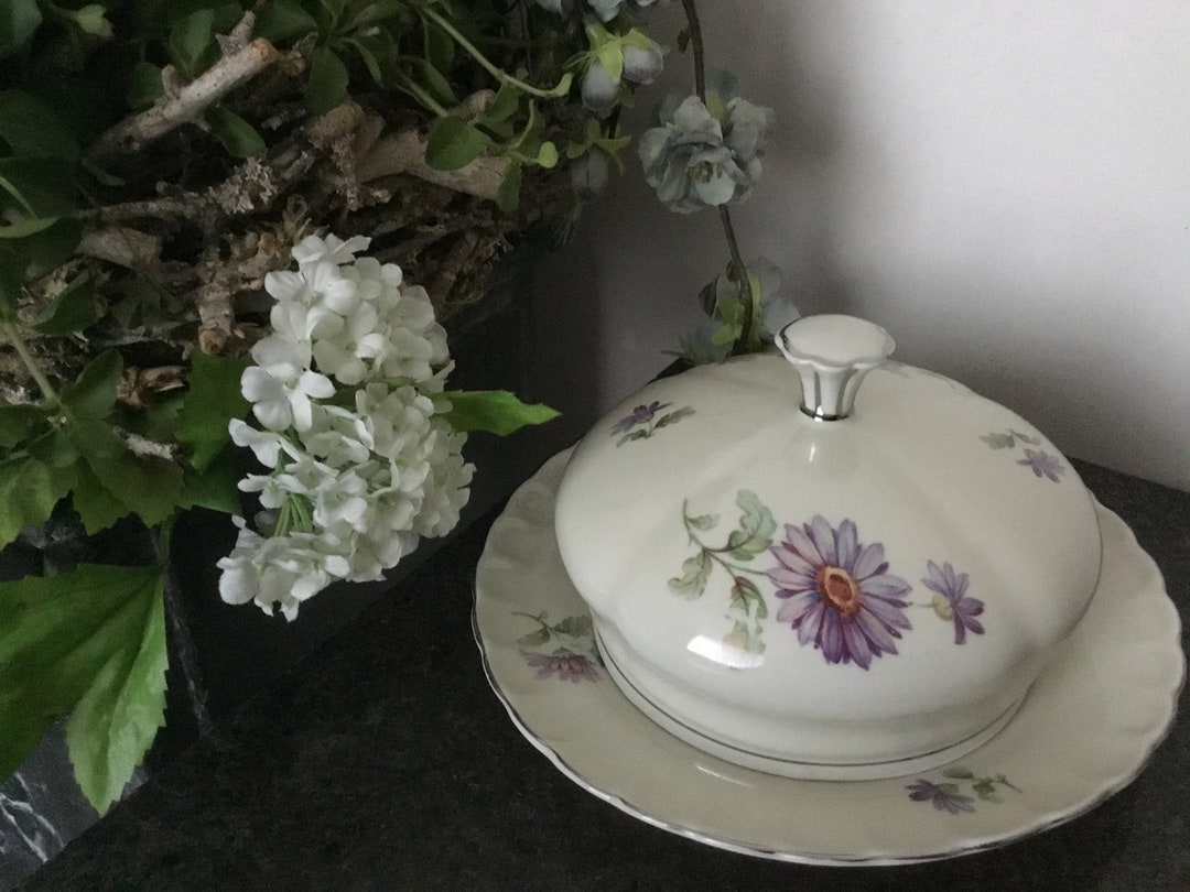 Butter Dish Round Dish With Lid Dutch Butter Pot Made by Mosa ...