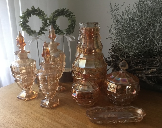 VTG Patsy Newhouse Art Studio Vanity Tray & Perfume Set Reinhold ...