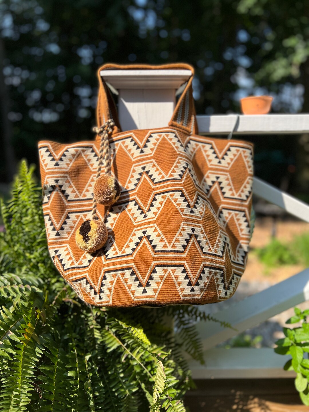 Wayuu Tote Bag, Mochila, Handcrafted One Thread Premium Weekender ...