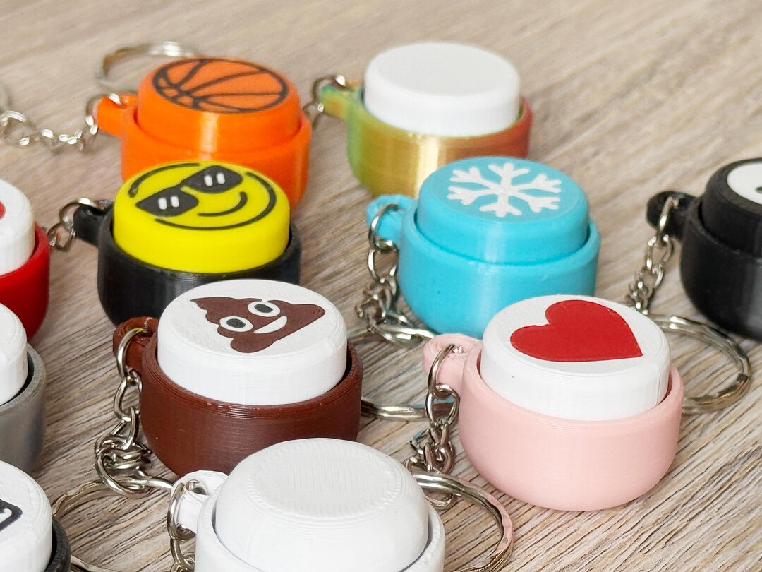 Clicker Fidget Keyring for Anxiety. Stress Relief Toy. Clicky and ...
