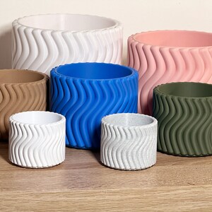 Plant Pots, 3d Printed, High Quality, Various Sizes and Colours, Free ...