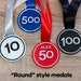 Parkrun Milestone Medal With Colour-coded Ribbon and Name, Parkrun Gift ...