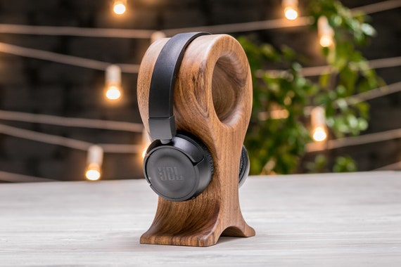 Wood Headphone Stand