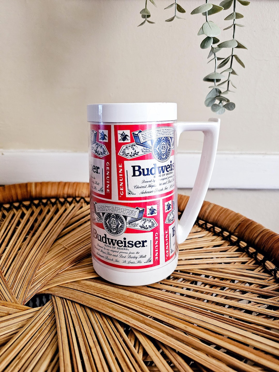 Vintage 1970s Branded Beer Thermos Stein - Etsy