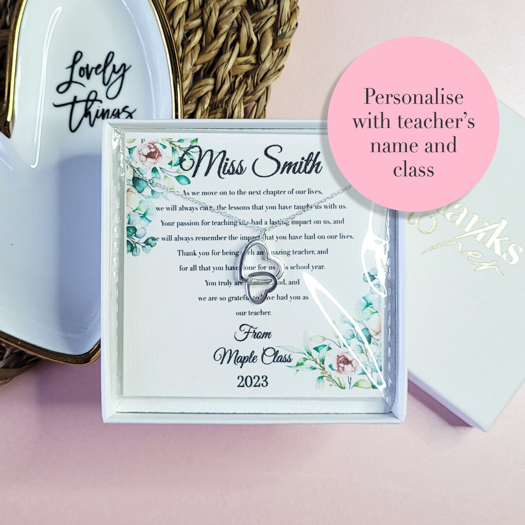 Thank You Teacher Gift | End of Term Gift From Entire Class | Luxury ...