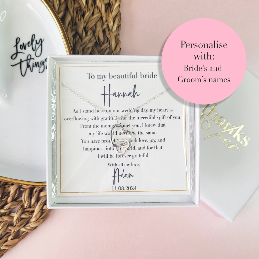 Wedding Gift for Bride From the Groom | Future Wife Jewellery Gift ...