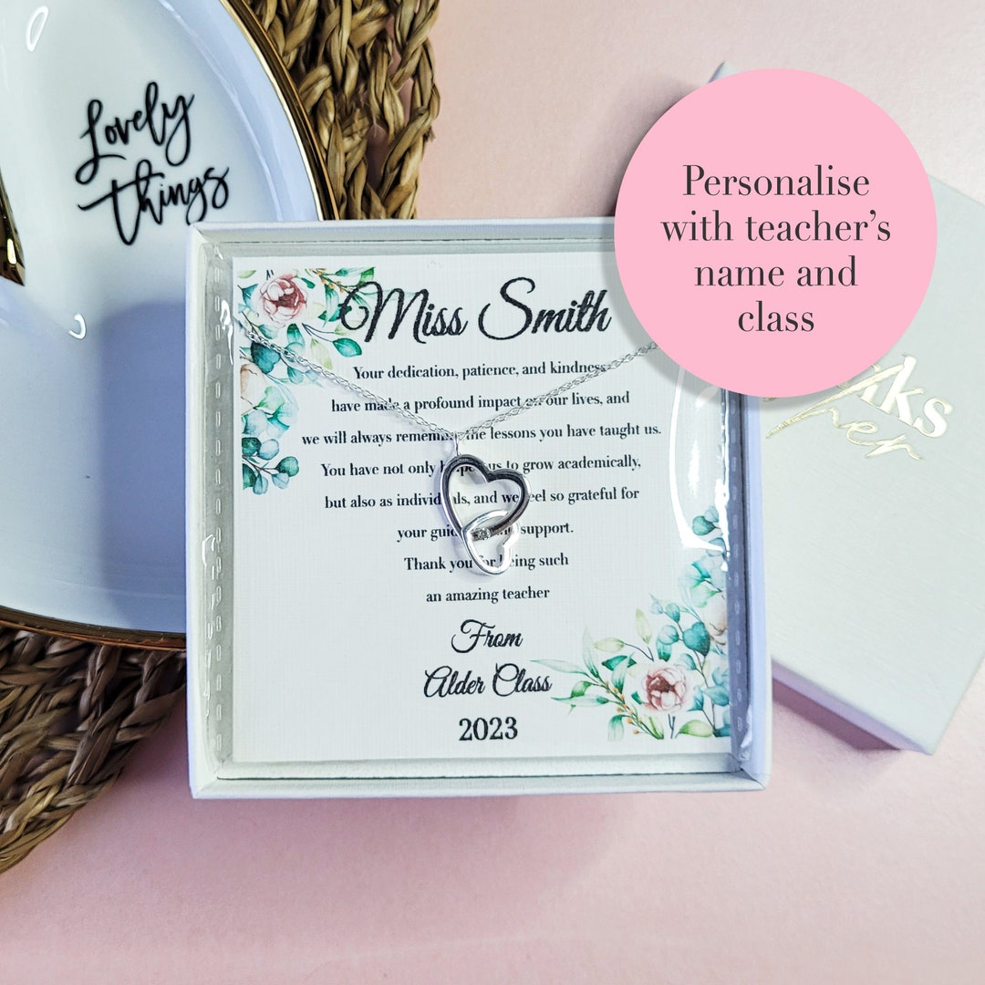 Thank You Teacher Gift | End of Term Gift From Entire Class | Luxury ...