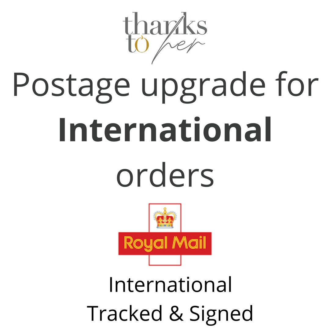 Postage Upgrade for International Orders (outside UK) Royal Mail ...
