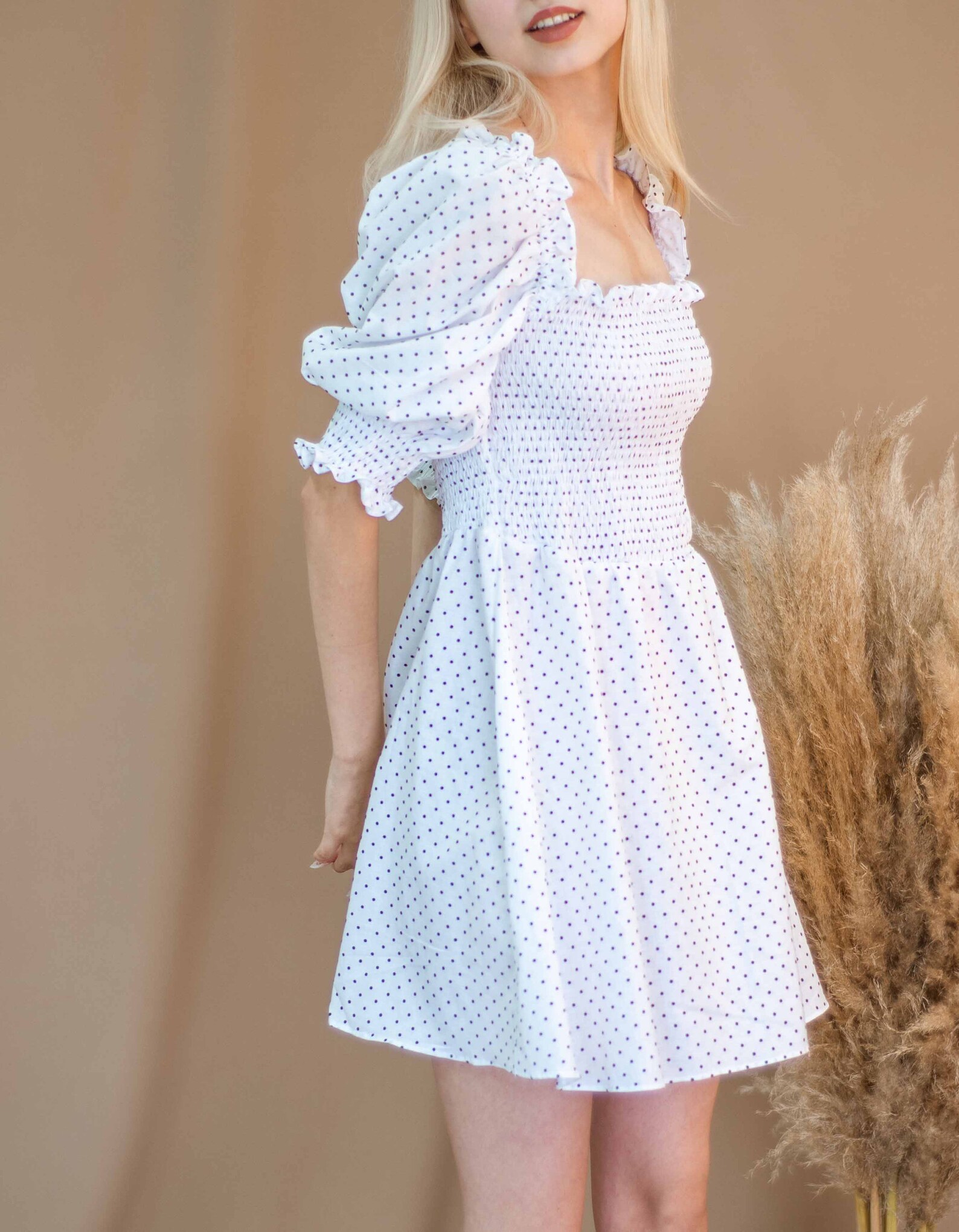 Smock Dress Sewing Pattern Women Dress Pattern Milkmaid Dress - Etsy