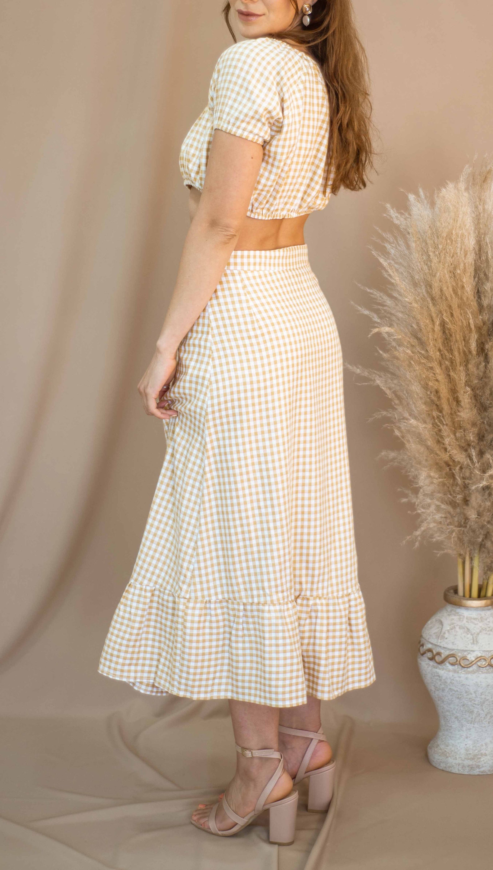 Crop Top and Midi Skirt Sewing Pattern Women PDF Pattern - Etsy