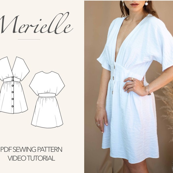 Kimono Dress Pattern - Etsy