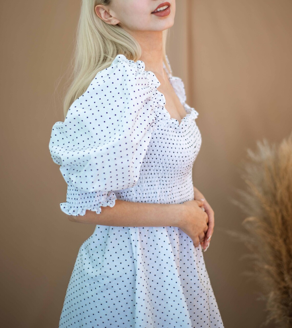 Smock Dress Sewing Pattern Women Dress Pattern Milkmaid Dress - Etsy