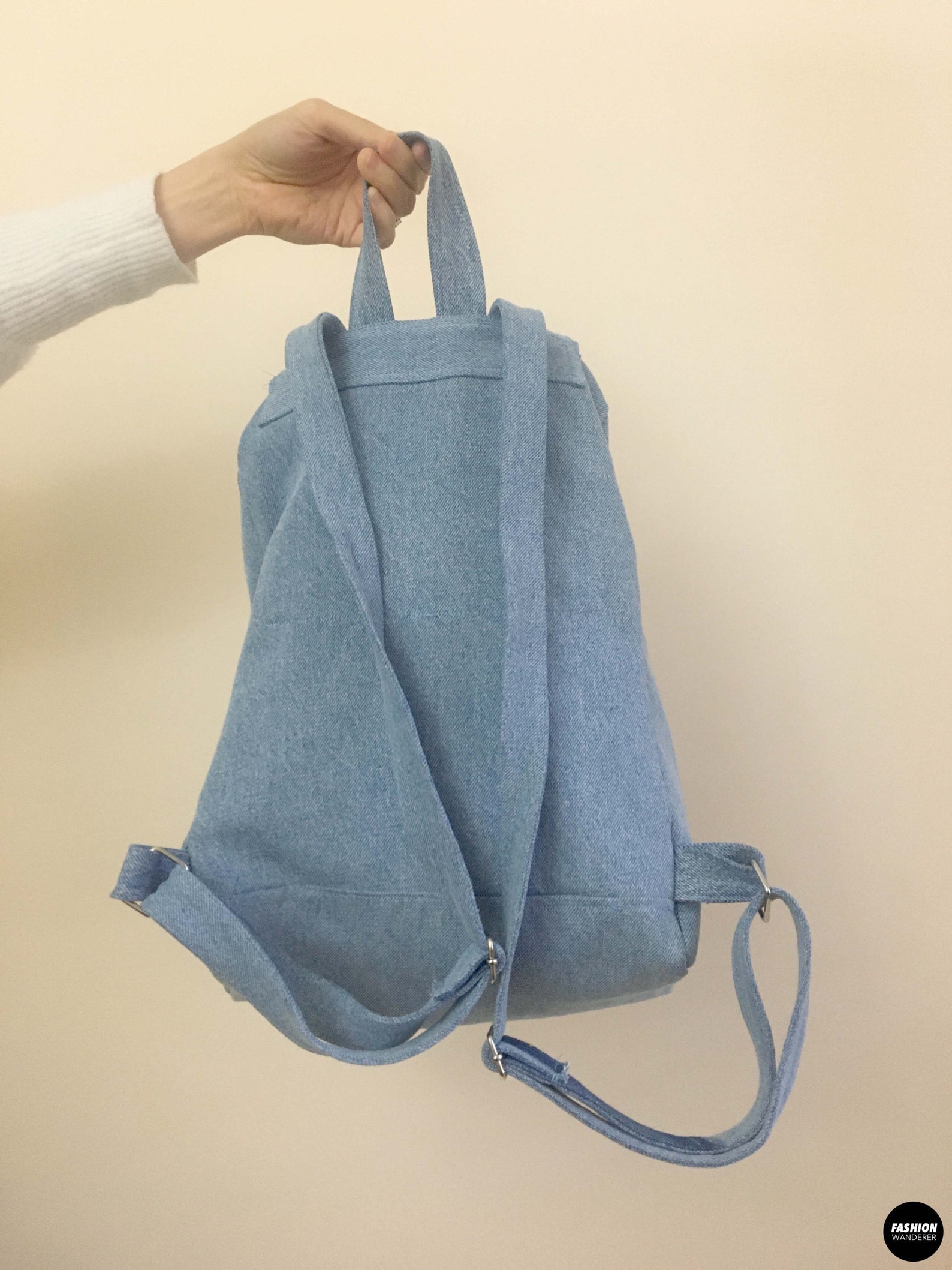 Backpack Sewing Pattern Bag PDF Pattern Denim Backpack Pattern Bag ...