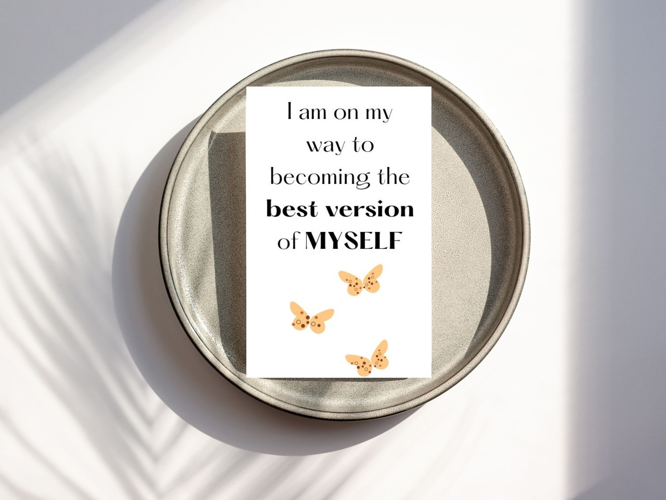 Boho Affirmation Cards Printable Affirmation Cards Boho - Etsy