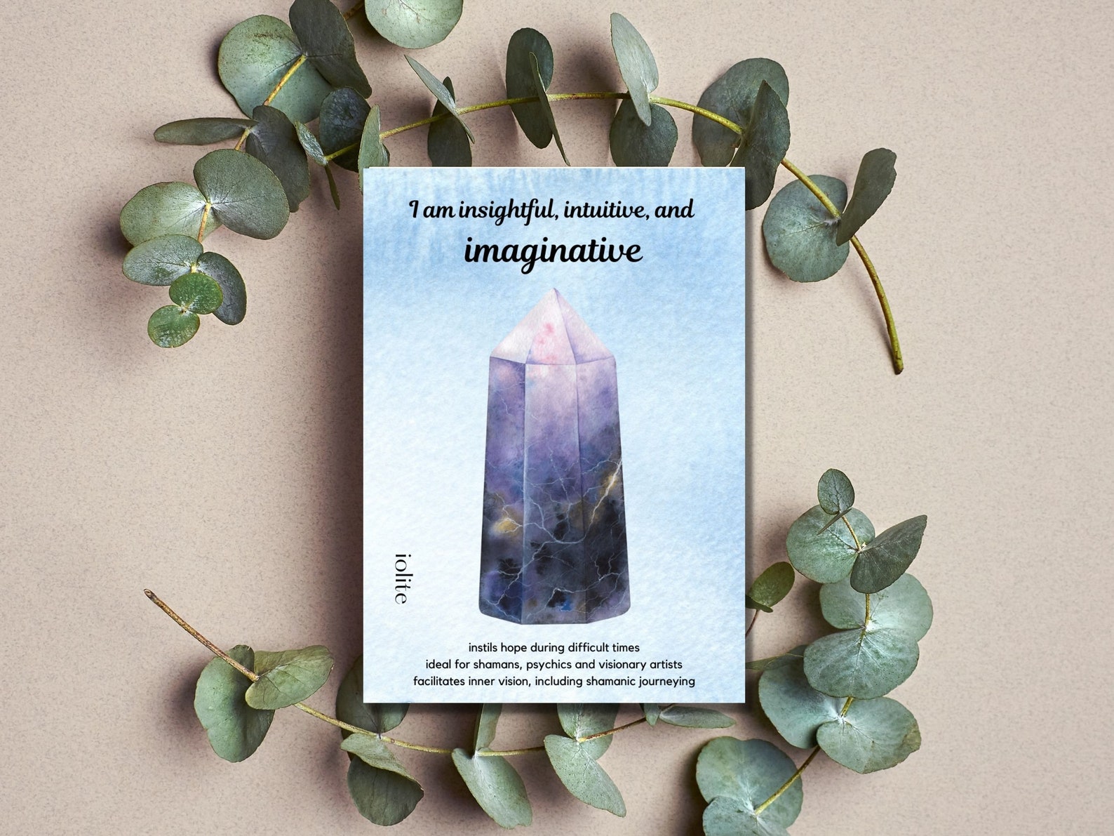 Crystal Chakra Printable Affirmation Cards | Daily Affirmation Cards ...