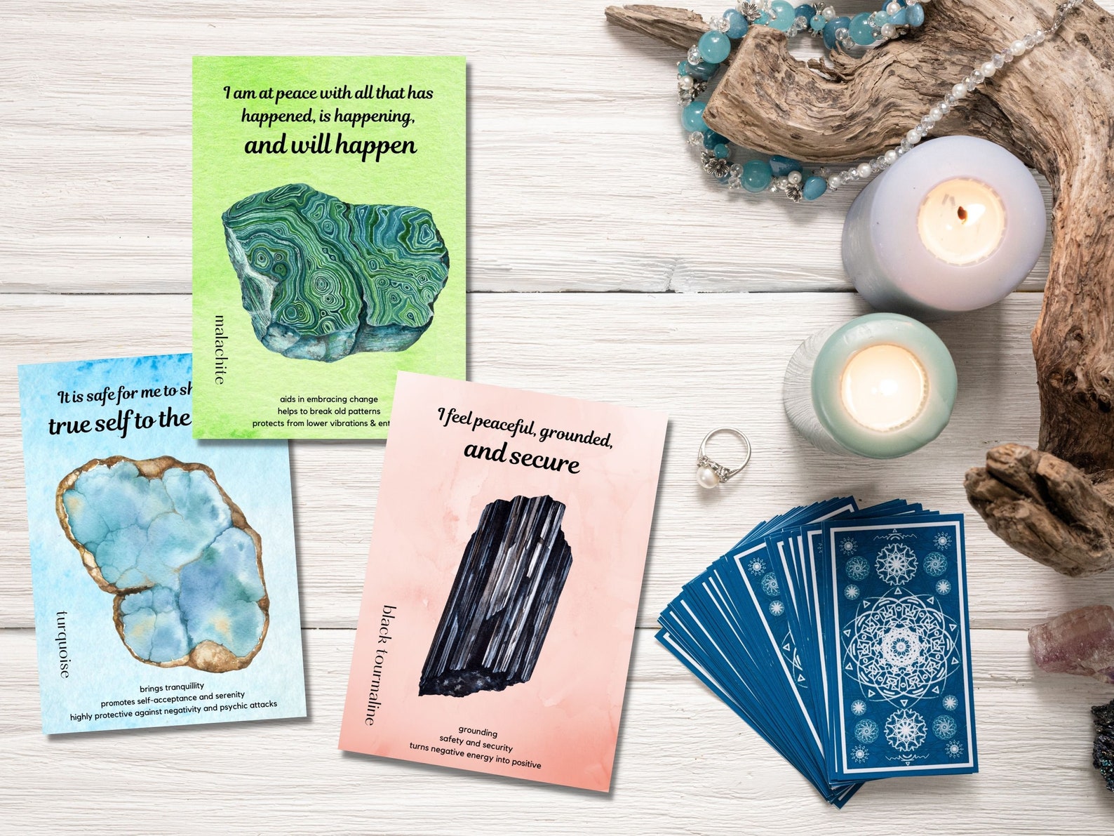 Crystal Chakra Printable Affirmation Cards | Daily Affirmation Cards ...