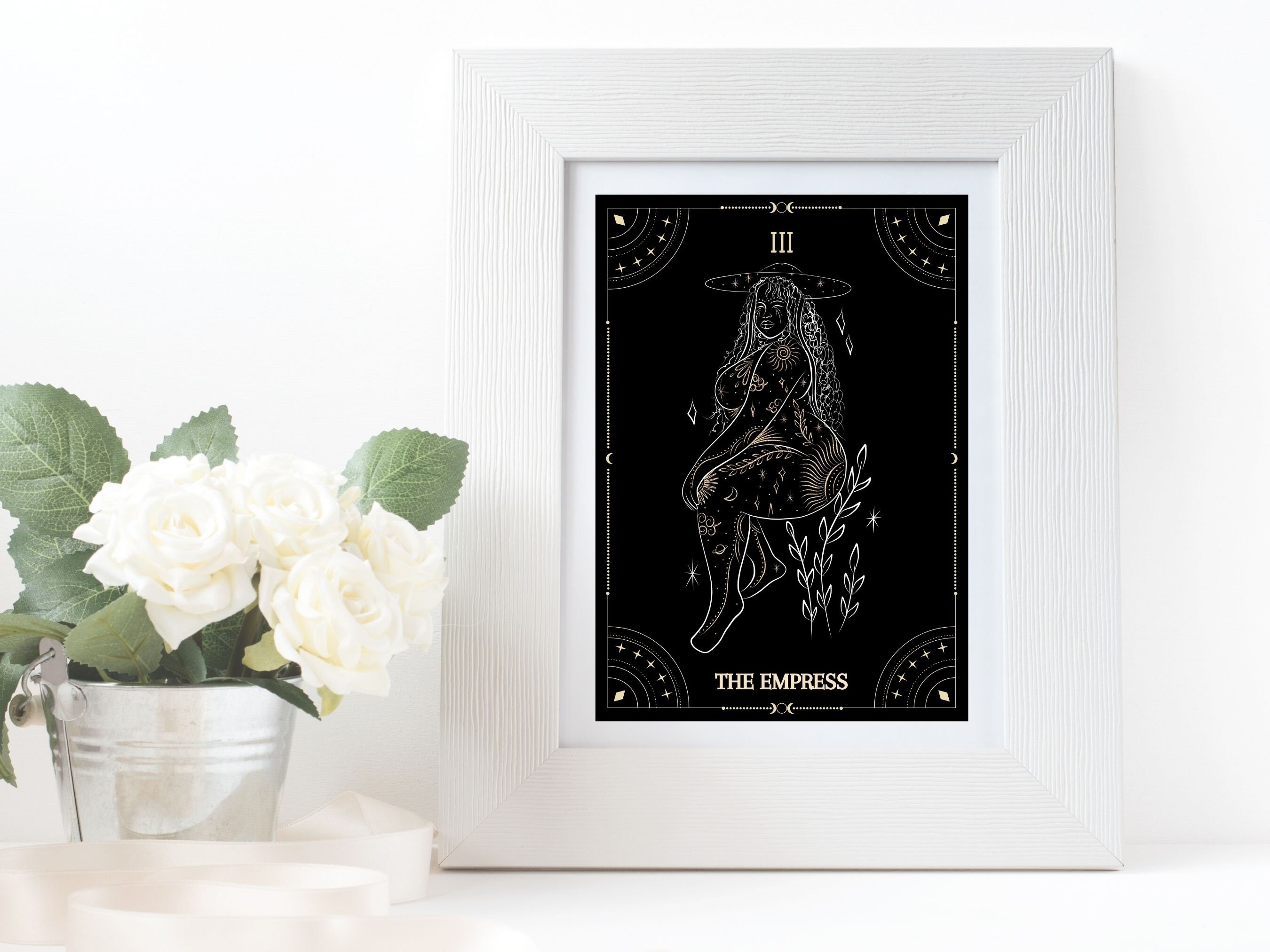 The Empress Tarot 3 | Tarot Art Print | Tarot Card Print | Tarot Art ...