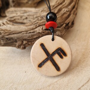 Norse Bindrune Good Luck Pendant/amulet/ Bind Rune - Etsy