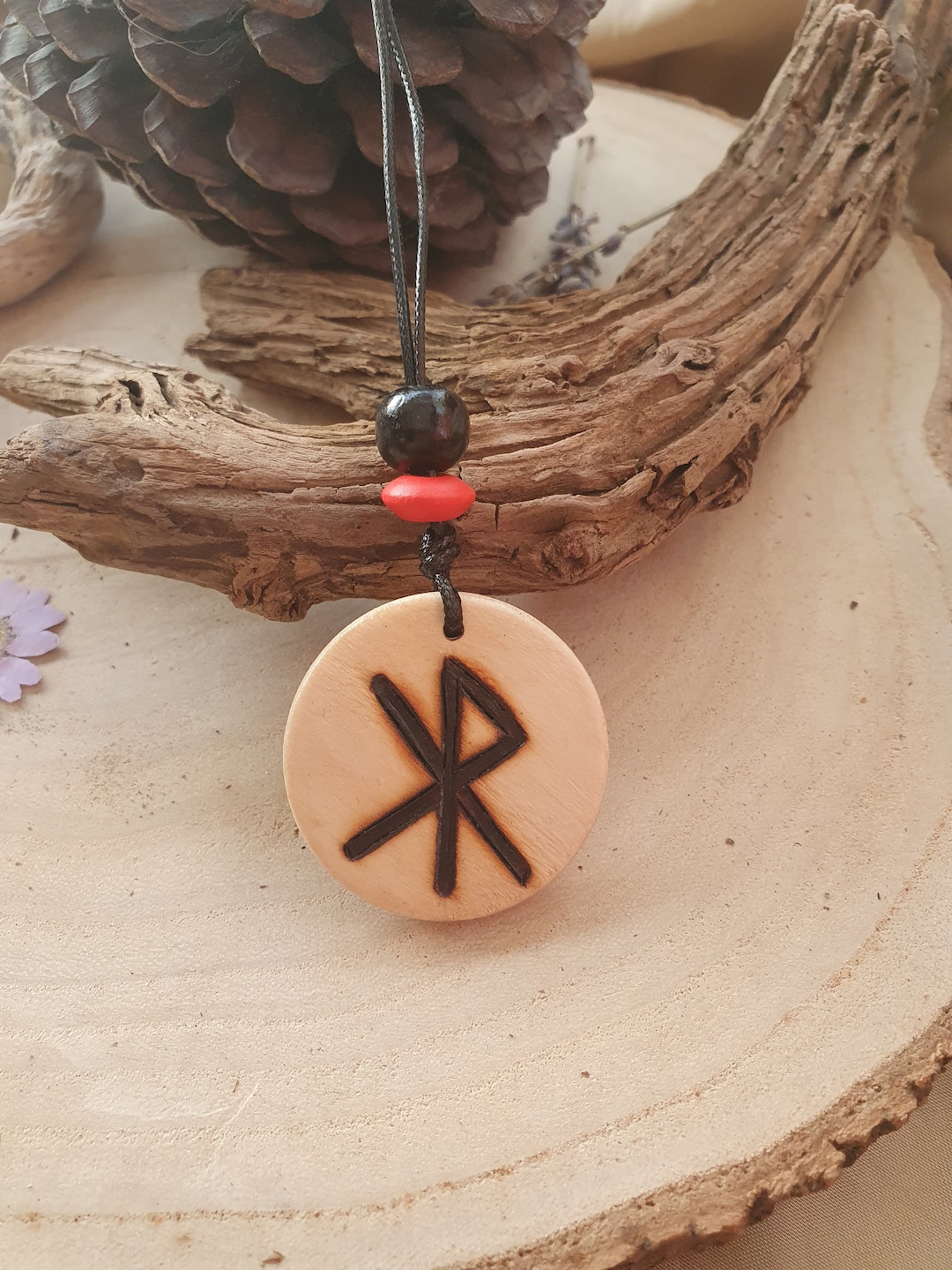Norse Bindrune Love Pendant/amulet/ Bind Rune - Etsy