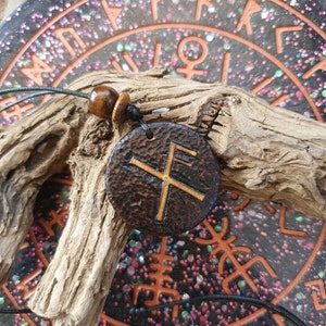 Good Luck Bind Rune Amulet/gibo Ajua Bindrune Pendant/viking/norse ...