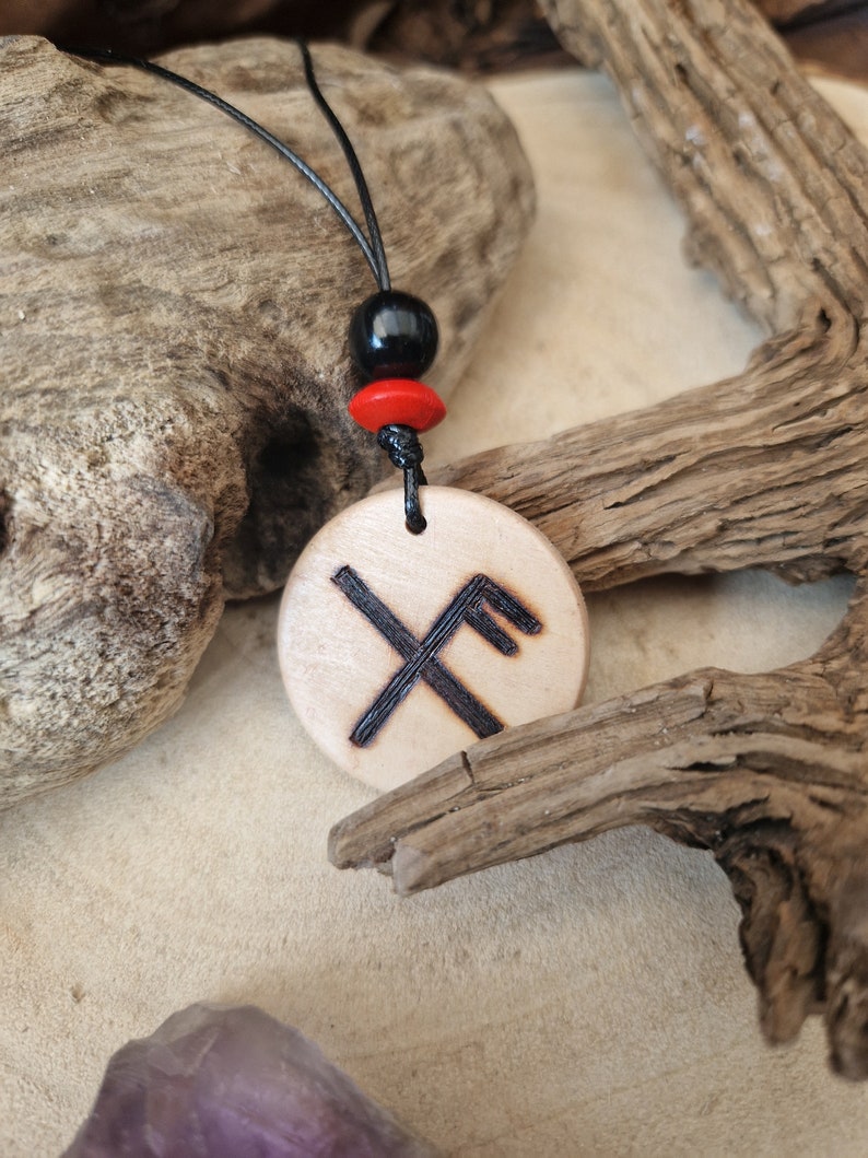 Norse Bindrune Good Luck Pendant/amulet/ Bind Rune - Etsy