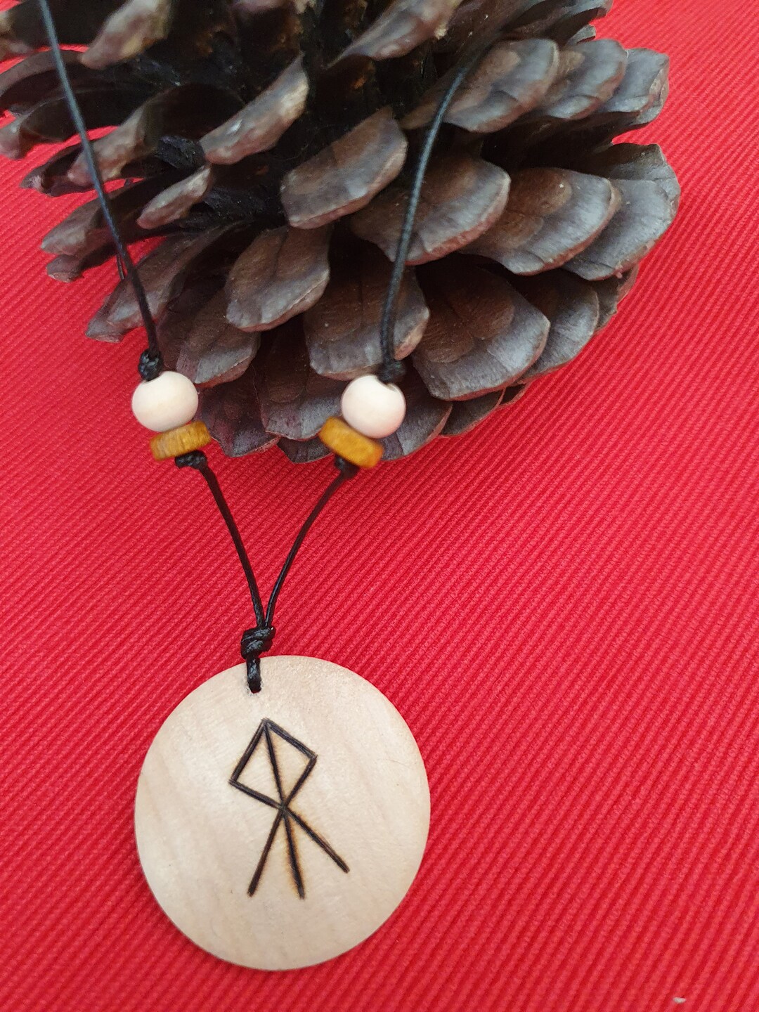 Bind Rune Courage Amulet/Bindrune Pendant/Viking/Norse/Unisex Pendant ...