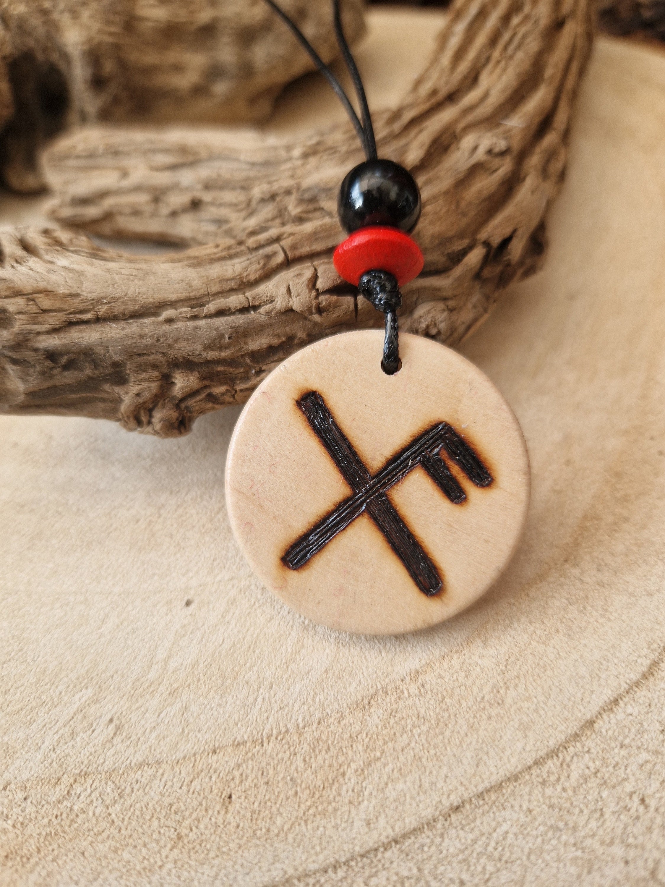 Norse Bindrune Good Luck Pendant/amulet/ Bind Rune - Etsy