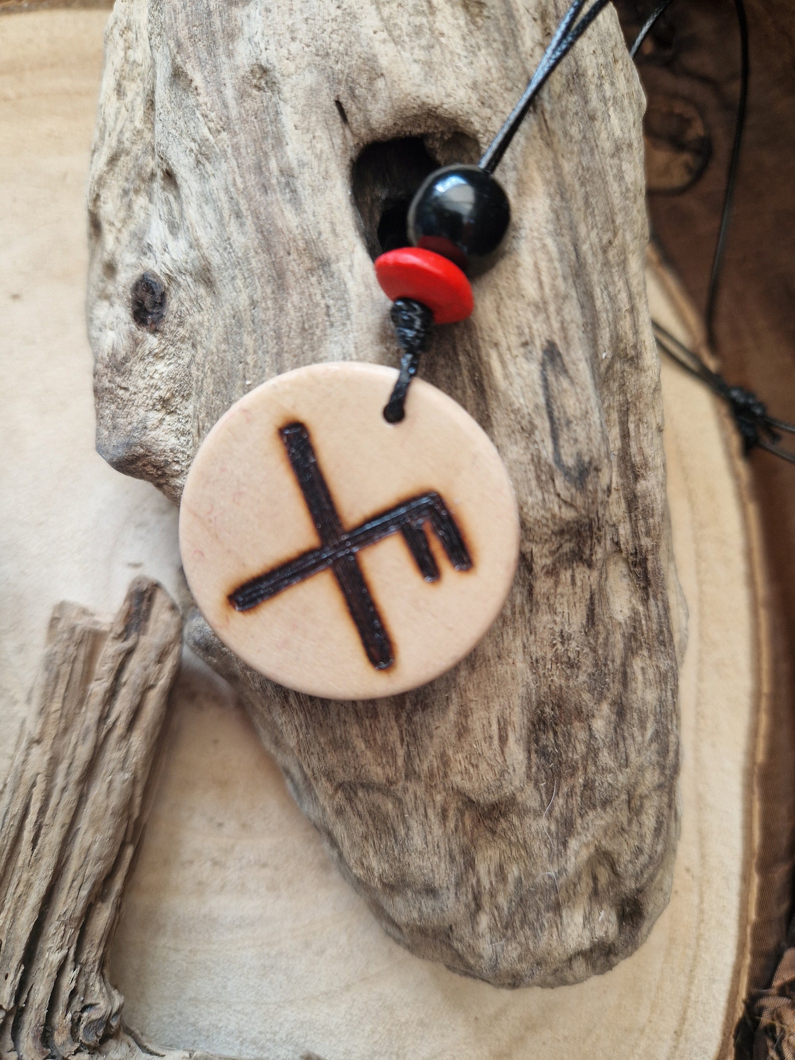 Norse Bindrune Good Luck Pendant/amulet/ Bind Rune - Etsy
