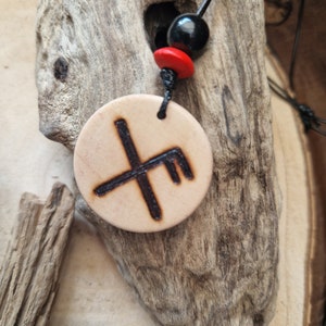 Norse Bindrune Good Luck Pendant/amulet/ Bind Rune - Etsy