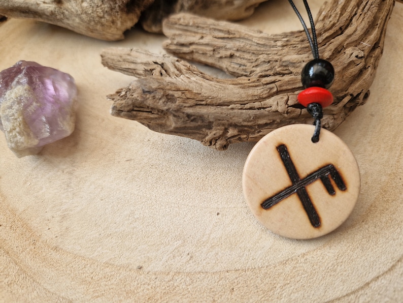 Norse Bindrune Good Luck Pendant/amulet/ Bind Rune - Etsy