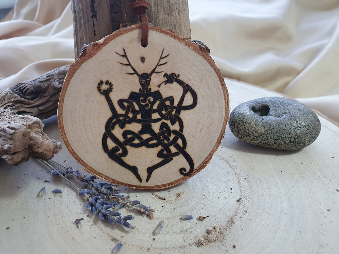 Small Cernunnos Horned God/celtic God of the Forest/horned One/altar ...