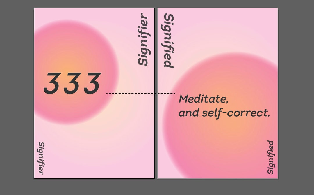 Printable Angel Number 2 Part Poster-333 - Etsy