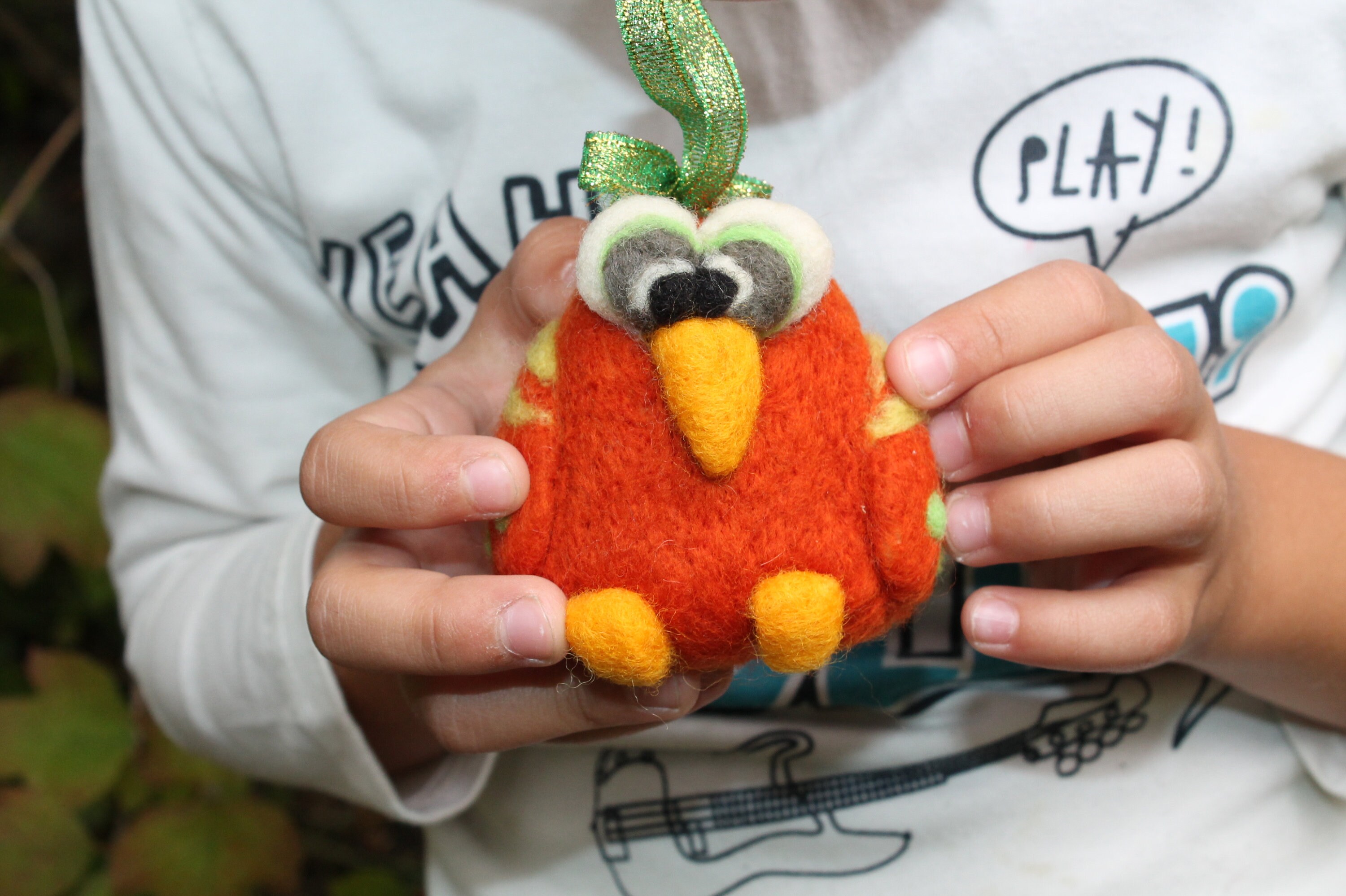 Personalized Needle Felted Wool Bird Gift Crow Cute Home Decoration ...