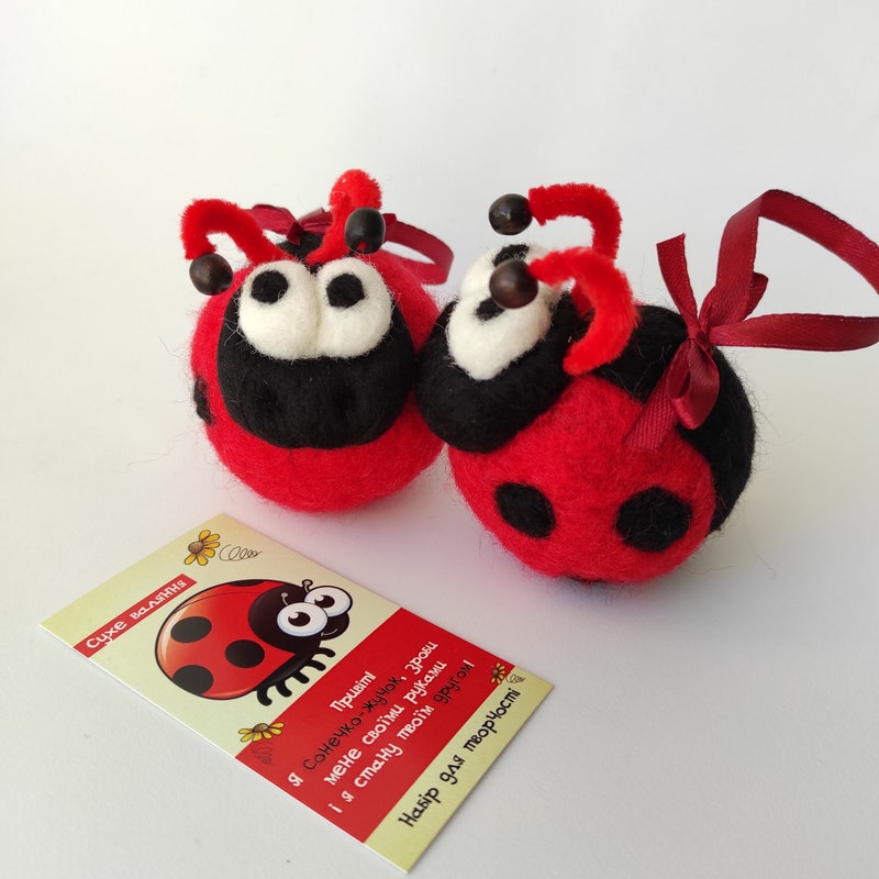 Felt Ladybug - Etsy