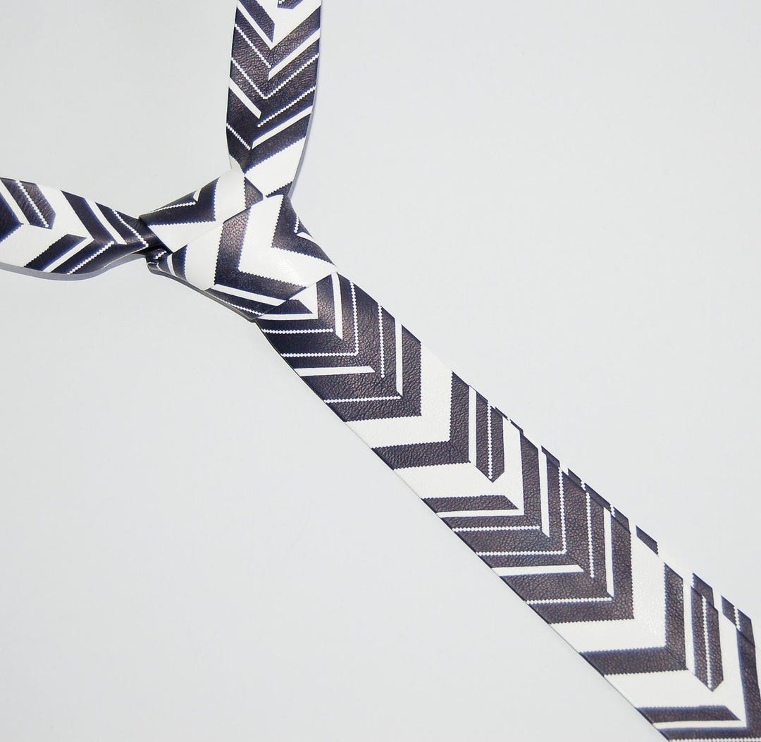 Genuine Leather Necktie, Skinny Neck Tie,prom, Wedding - Etsy