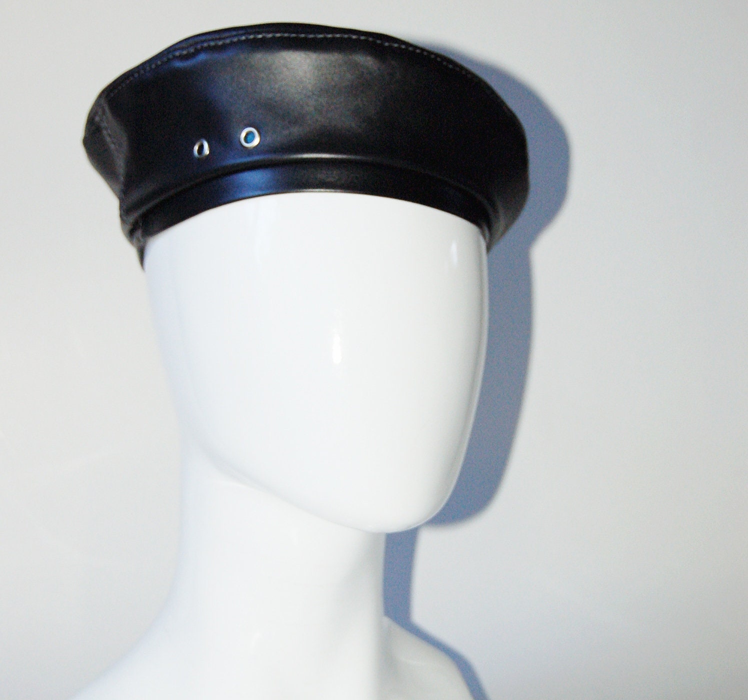 Leather Beret, Black, French Beret - Etsy