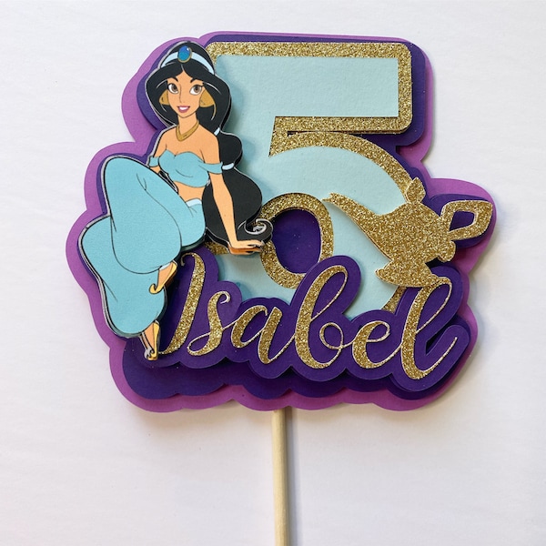 Jasmine Cake Topper - Etsy