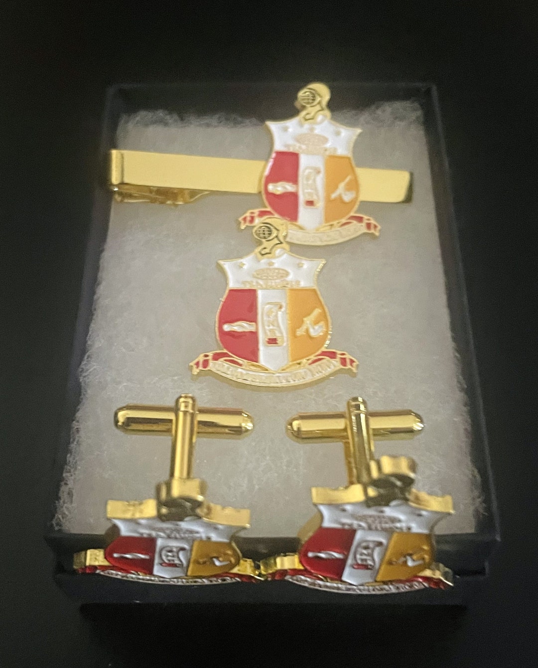 Coat of Arms Kappa Flex Set( Cufflinks/lapel Pin/tie Bar) - Etsy